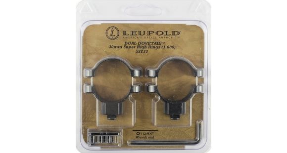 Leupold Dual Dovetail DD Rings, Universal, 30 mm, - 1 out of 7 models