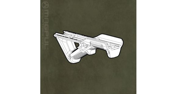 Magpul AFG1 Angled Foregrip, Foliage Green - 1 out of 5 models