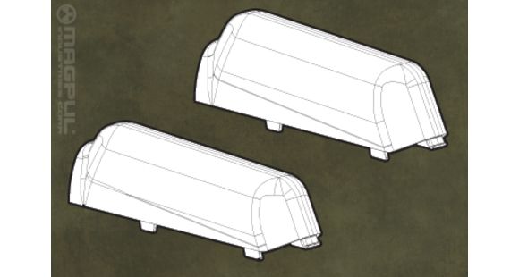 Magpul SGA Low Cheek Riser Orange MAG463ORG - 1 out of 7 models