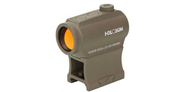 Holosun HE403B-GR Elite Green Dot Sight, FDE,