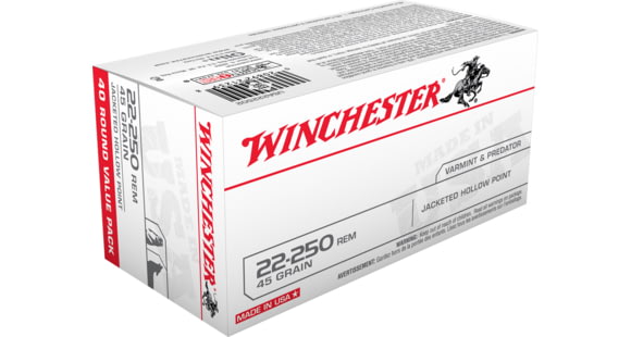 Winchester USA RIFLE .22-250 Remington 45 grain - 1 out of 2 models