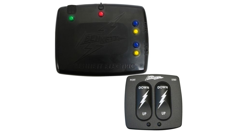 Bennett Trim Tabs BOLT Control Pad w/Retractor, No Indicator | Free ...