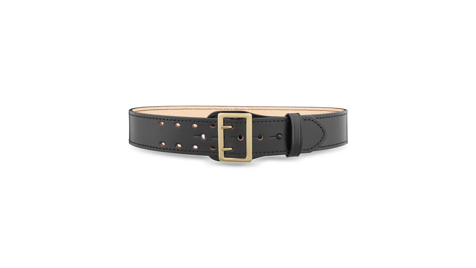 DutyMan 2-1/4inch Plain Leather Sam Browne 2-row Stitch Duty Belt With ...