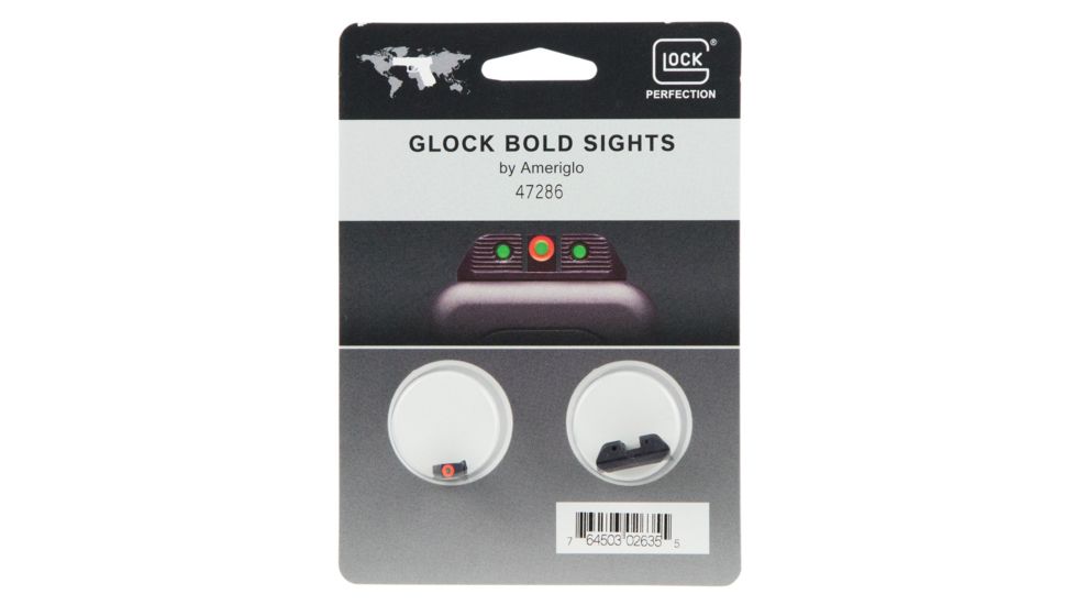 GLOCK 47286 AMGLO NIGHT SIGHT SET .220 | Free Shipping over $49!