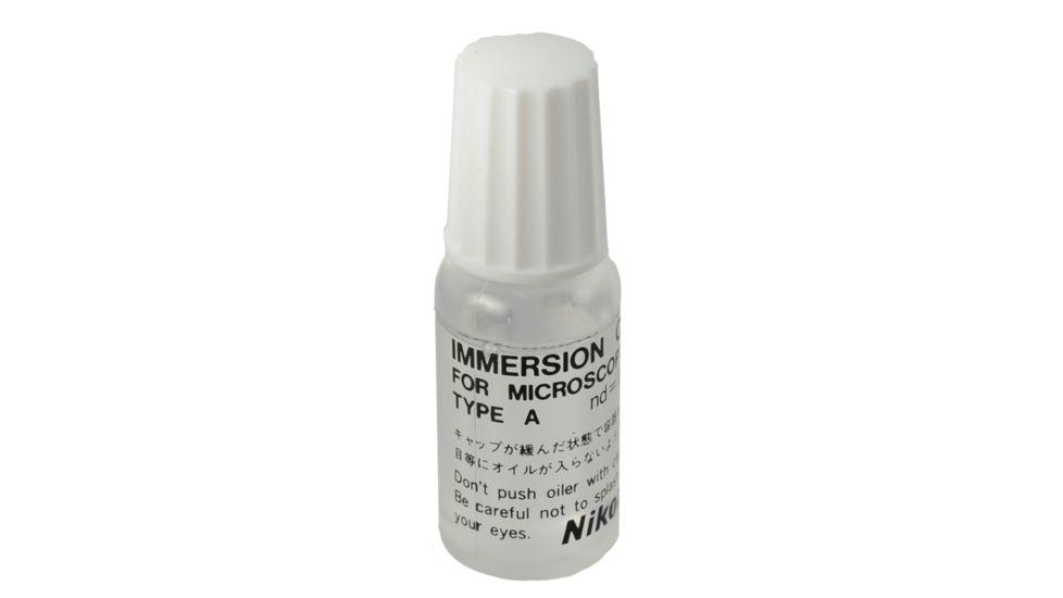 Nikon Instruments Microscope Type A Immersion Oil, 8cc MXA20233 | Free ...