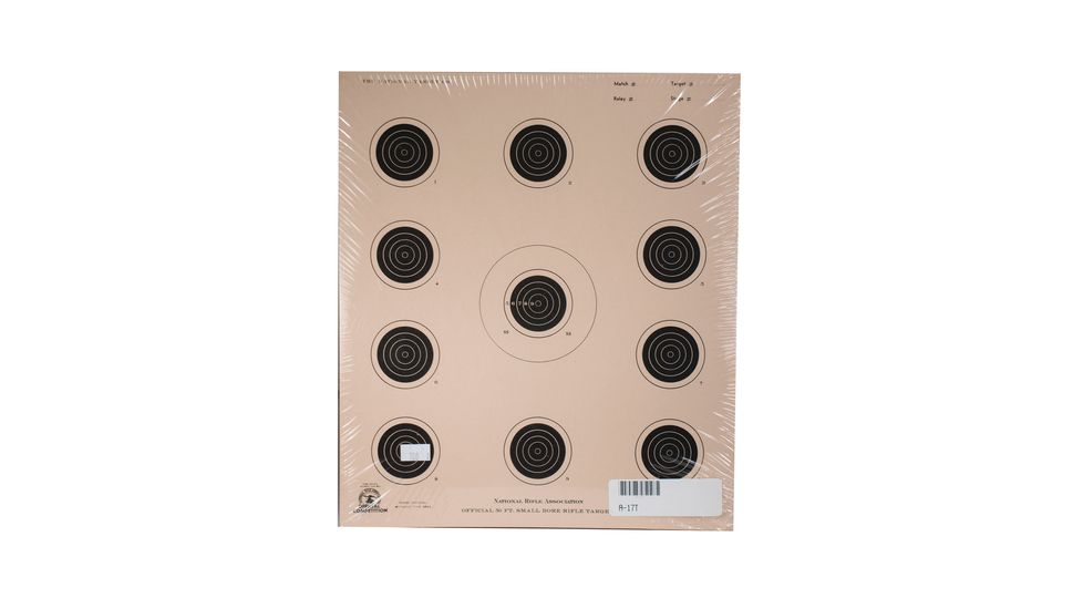 Target Barn A-17 Conventional Paper Targets 11 Per Sheet 100 Sheets Per ...