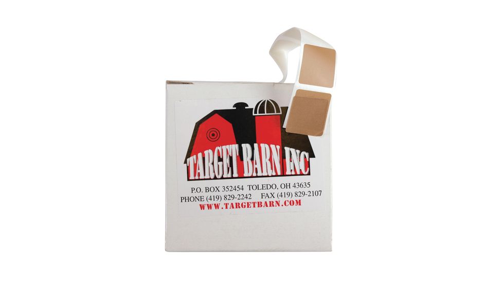 Target Barn Target Pasters In Dispenser Box For Cardboard Targets Tan ...