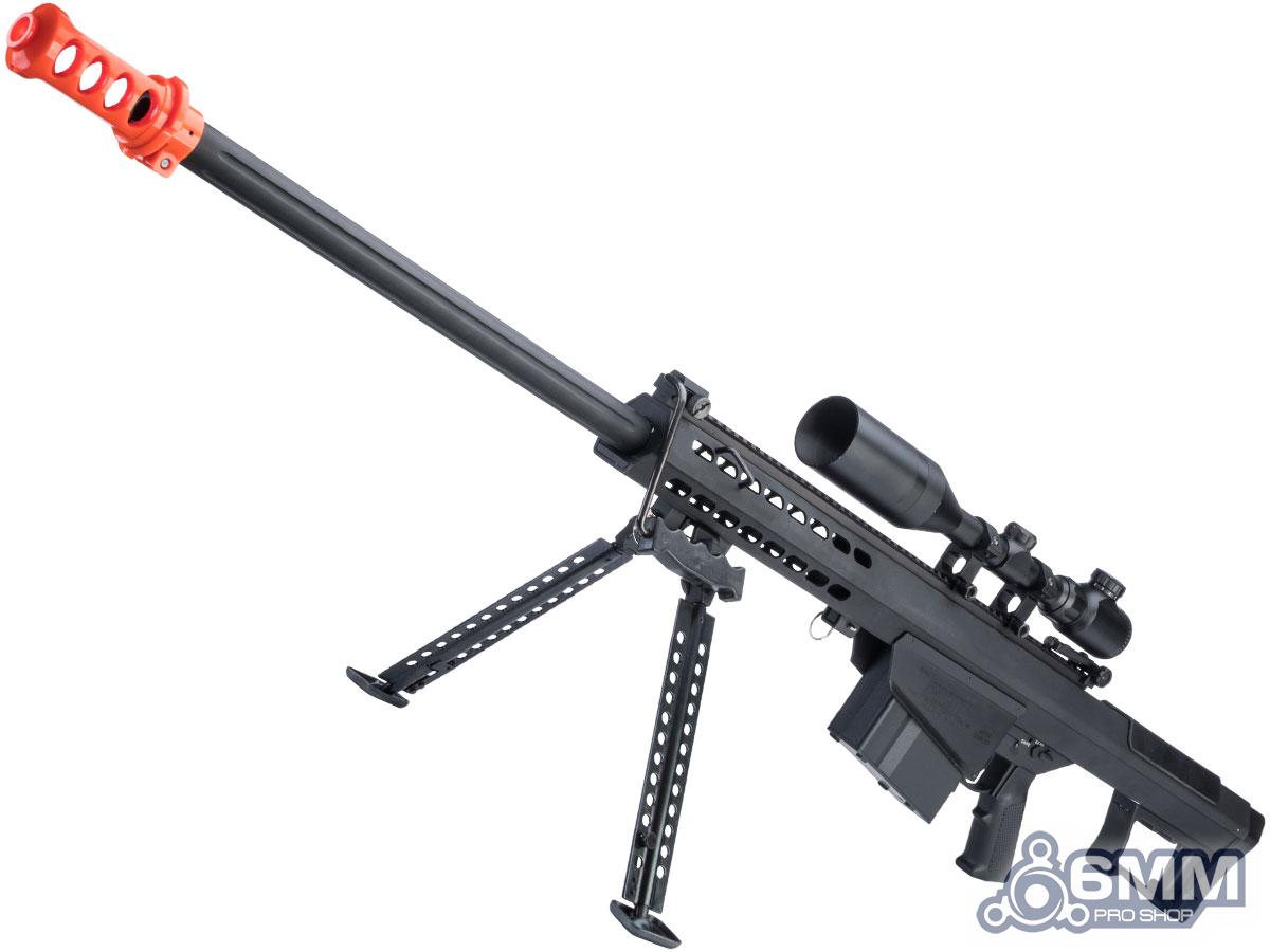 6mmProShop Barrett Licensed M107A1 Bolt Action Powered Airsoft Sniper ...