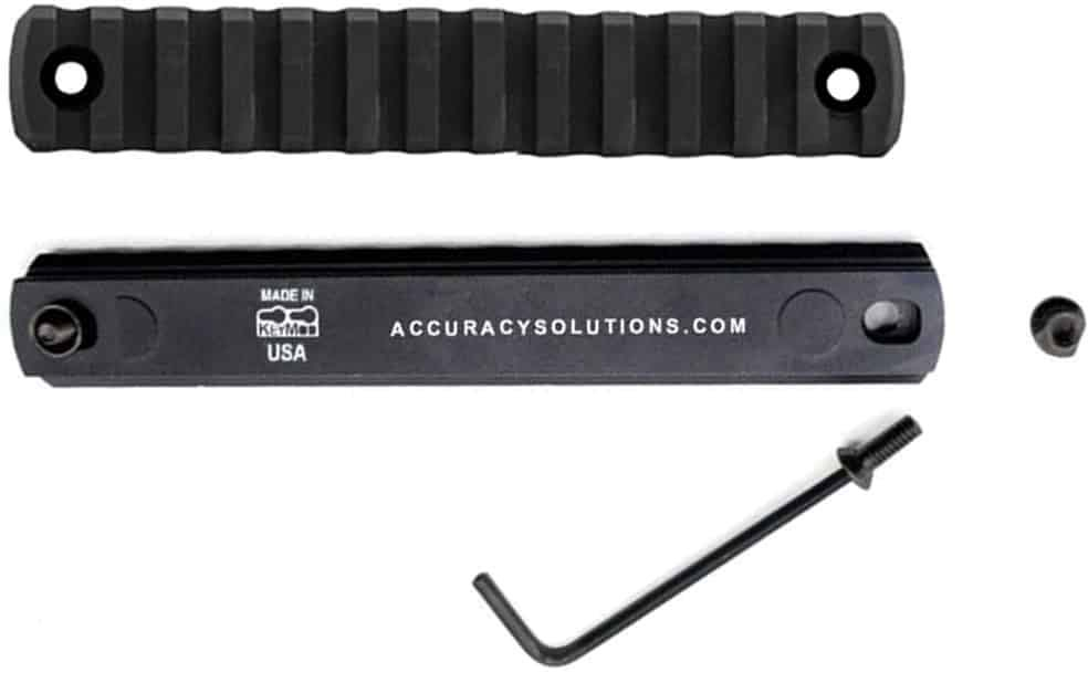 Accuracy Solutions Picatinny Rail 13-Slot KeyMod Kit Review - The ...