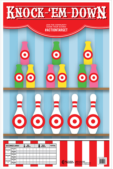 Action Target Knock-Em-Down Target Review - The Civil War