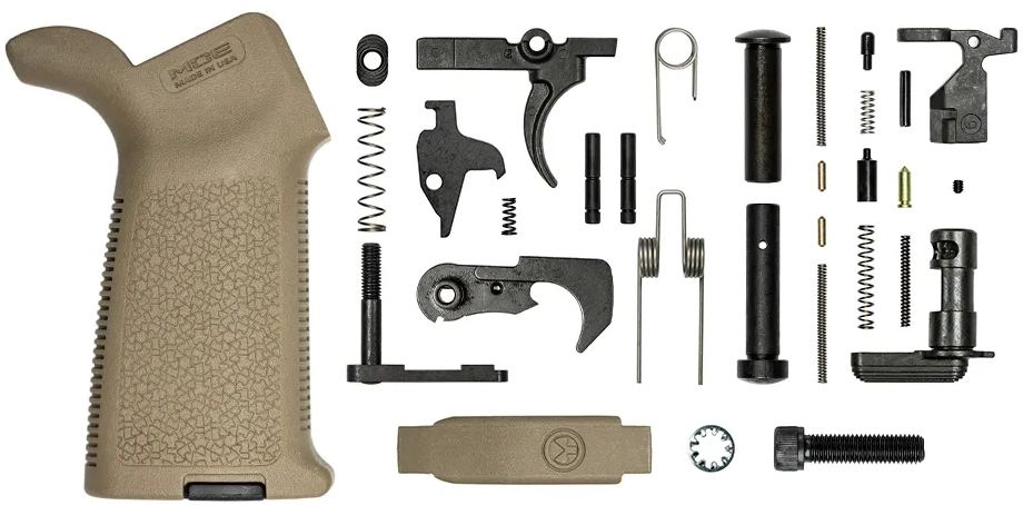 Aero Precision AR-15 Lower Parts Kit w/Magpul MOE Review - The Civil War