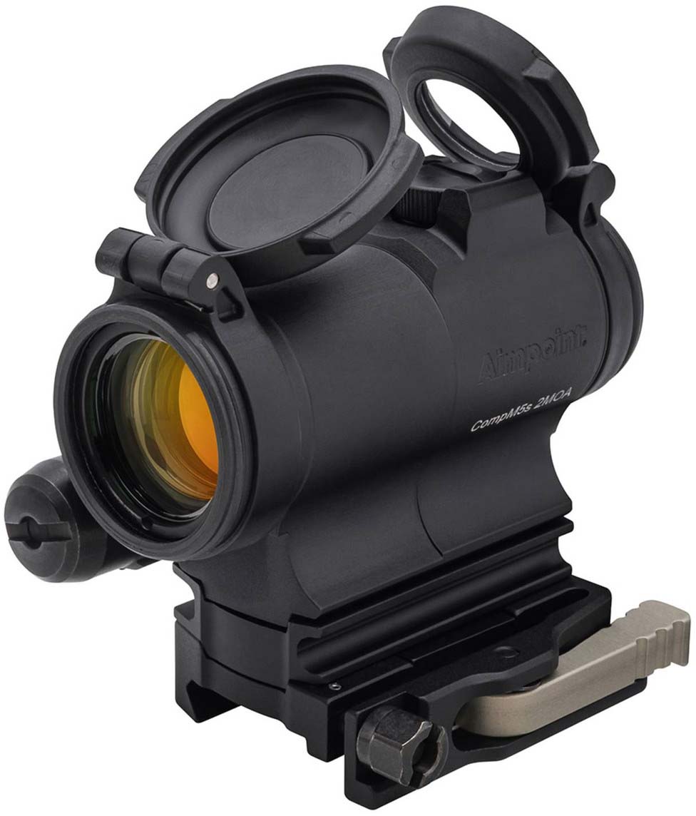 Aimpoint CompM5s 1X18mm AR-15 Ready Red Dot Sight | 5 Star Rating w ...