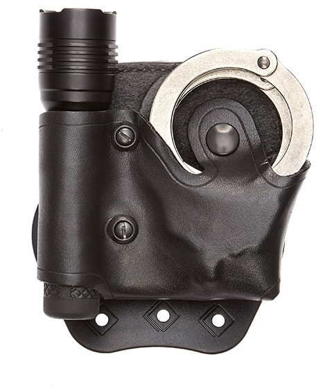Aker Leather Model 618 D.M.S. Flashlight And Handcuff Cases Review ...