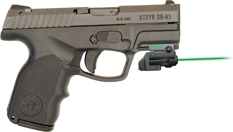 ArmaLaser GTO/FLX Green Laser Sight for Steyr Handguns Review - The ...