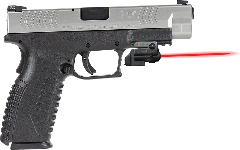 ArmaLaser GTO/FLX Finger Touch Red Laser Sight for Springfield Handguns ...