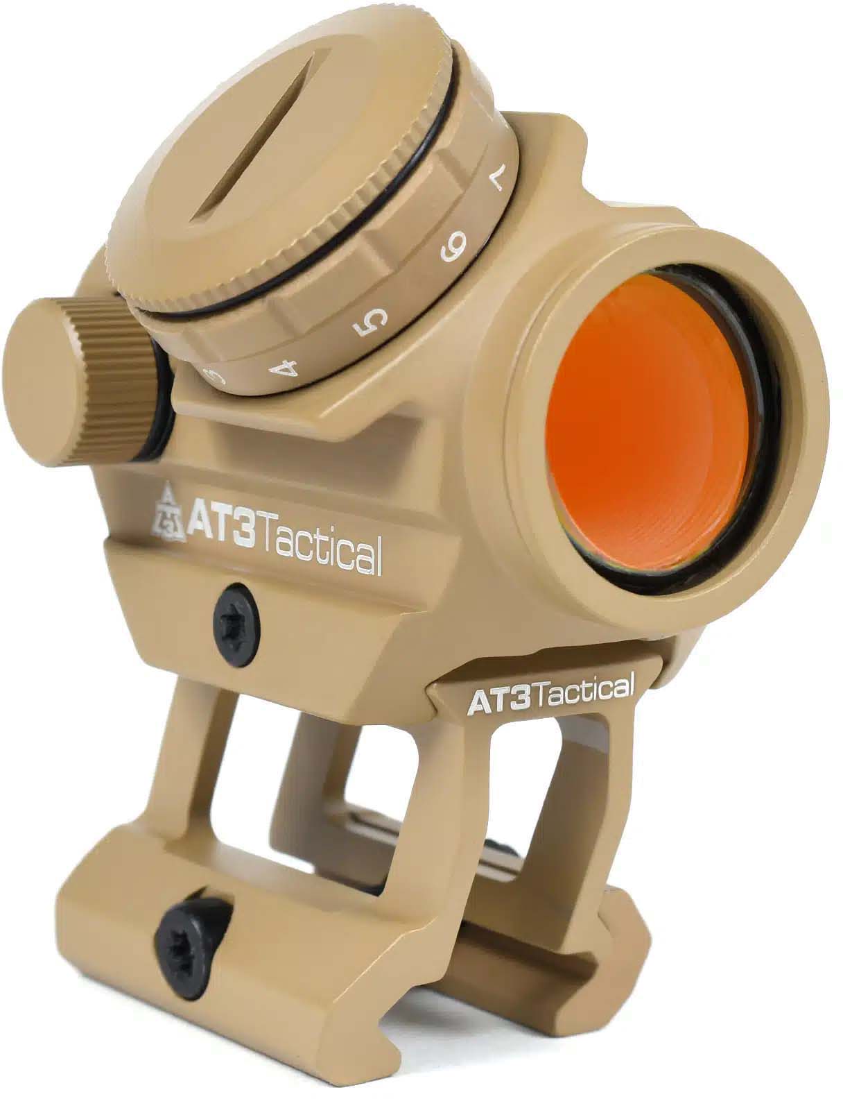 AT3 Tactical 1x23mm 2 MOA Red Dot Micro Red Dot Reflex Sight w 1 ...