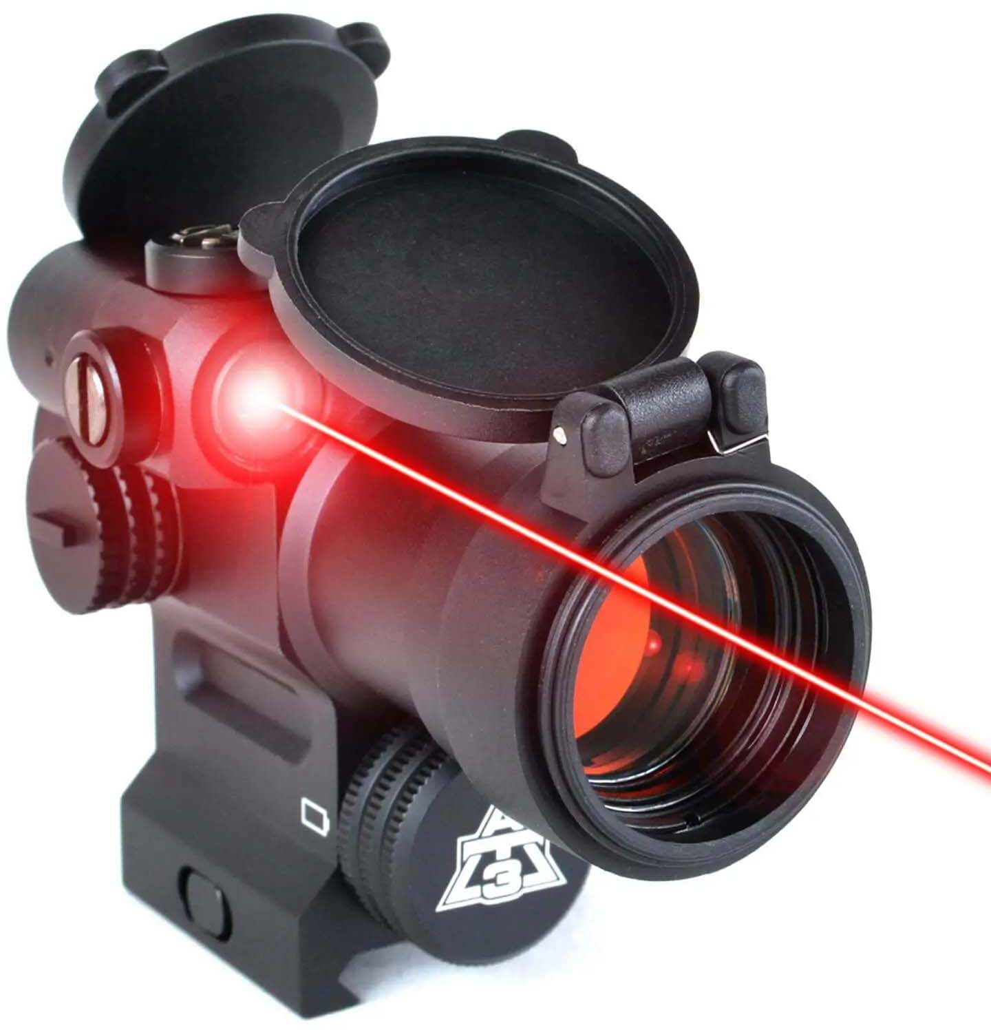 AT3 Tactical LEOS Red Dot Sight with Laser & Riser Review - The Civil War
