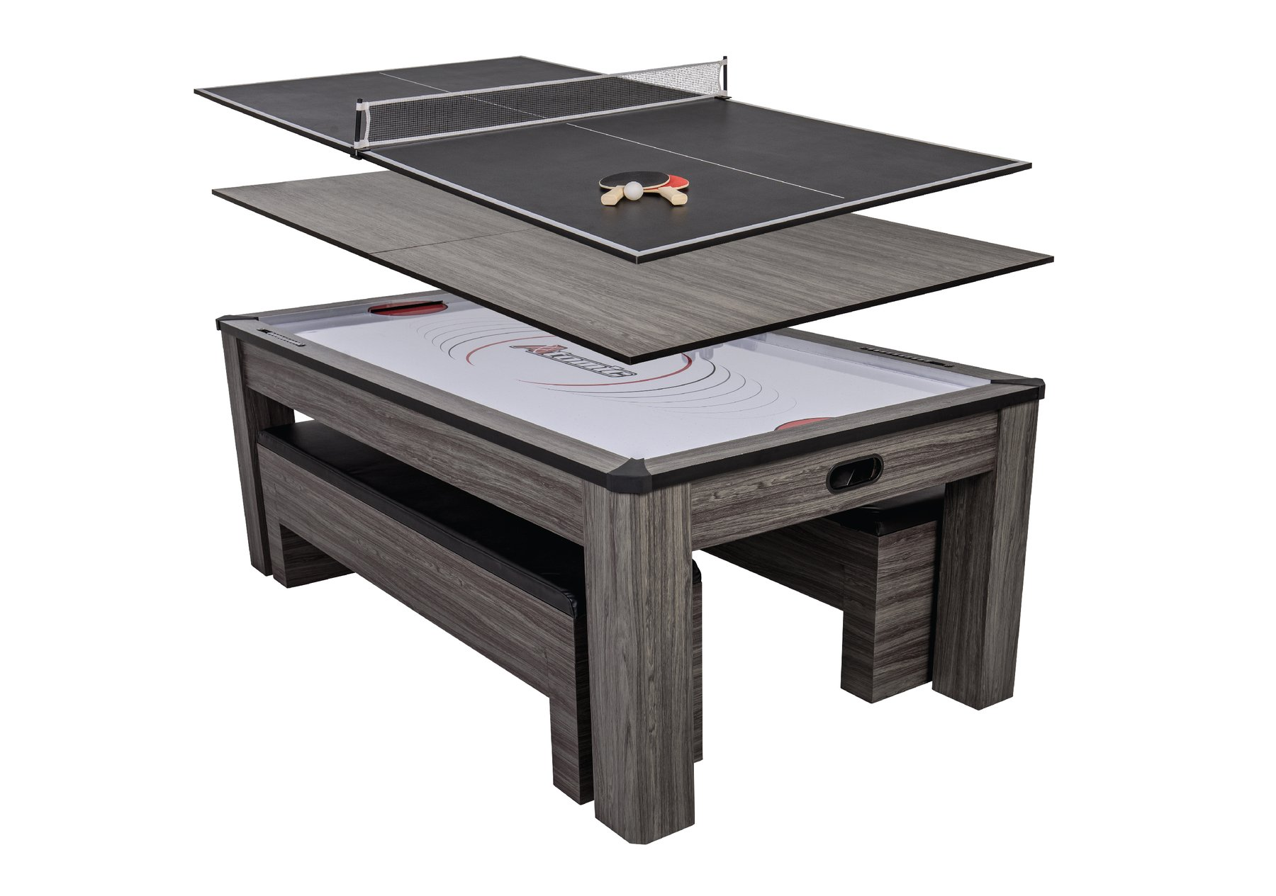 Atomic NorthPort 3-in-1 Dining/Air Hockey/TT Table Review - The ...