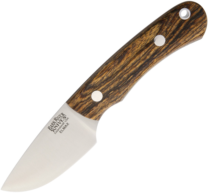 Bark River Bumble Bee Elmax Bocote Fixed Blade Knife Review - The ...