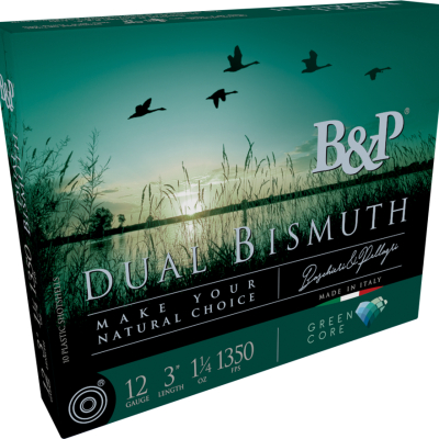 Baschieri & Pellagri Dual Bismuth 12 Gauge 1.25 oz Shotgun Ammunition ...