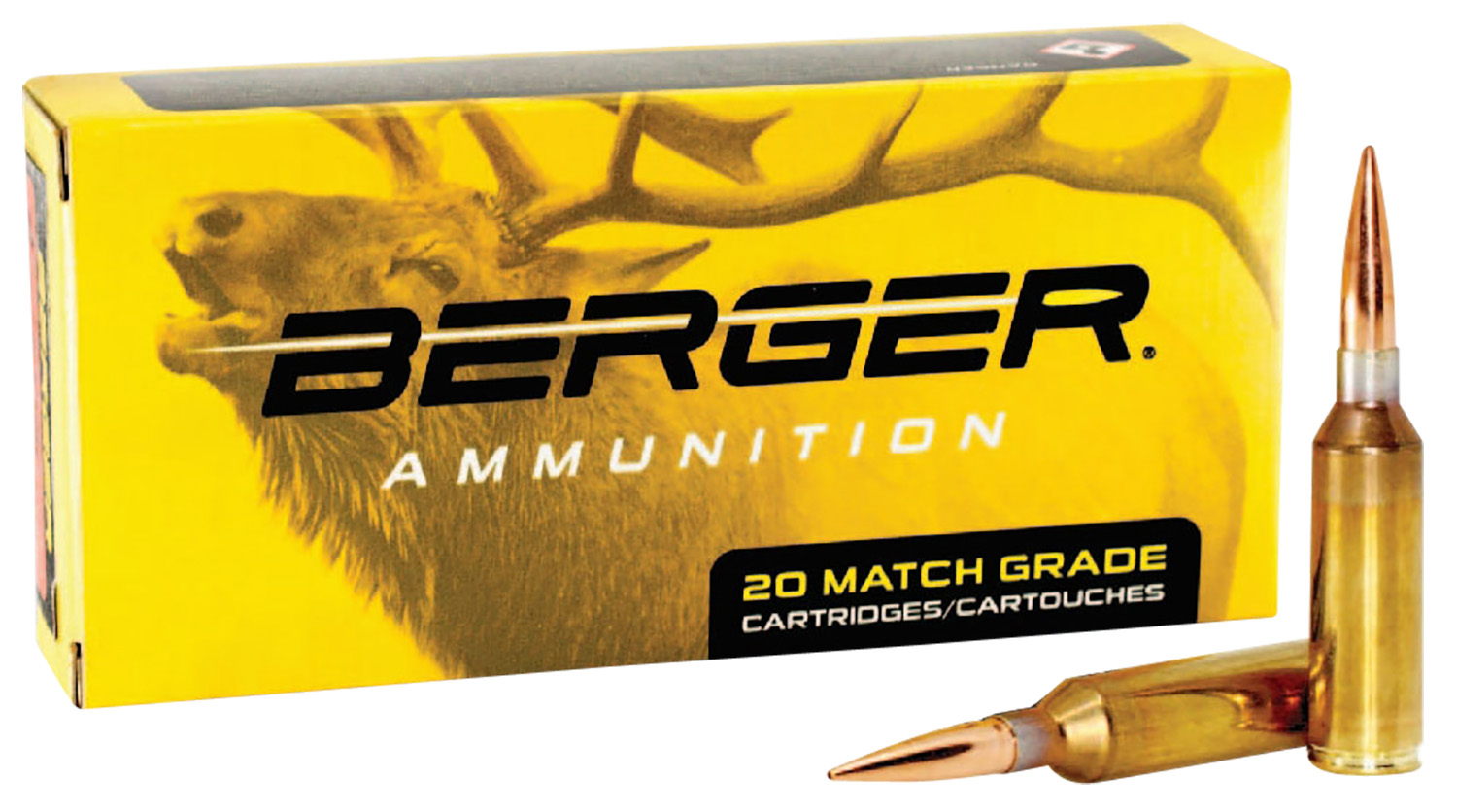 Berger Berger Elite Hunter 300 PRC 205 Grain Hybrid Brass Cased Rifle ...