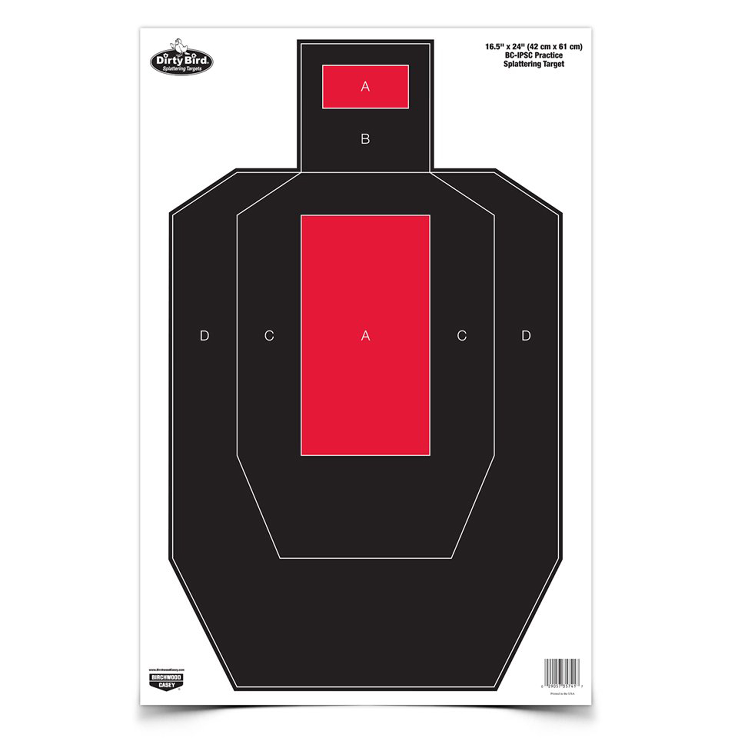 Birchwood Casey Dirty Bird BC-IPSC Practice Target Review - The Civil War