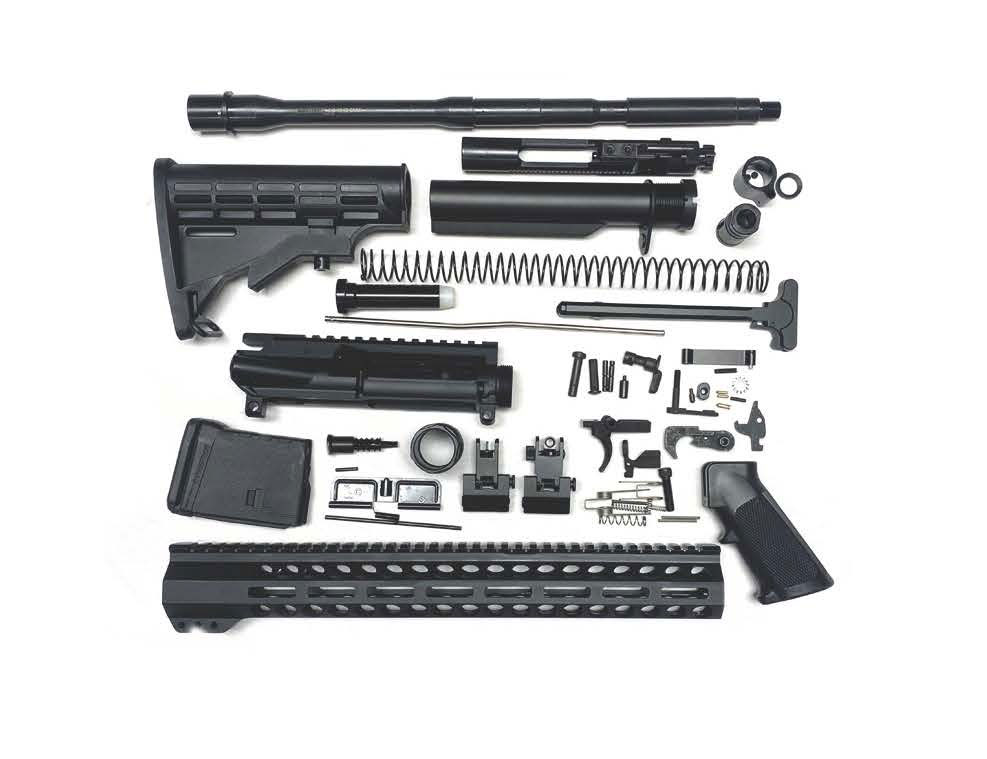 Bowden Tactical AR-15 5.56 Rifle Build Kit | Up to 34% Off w/ Free ...