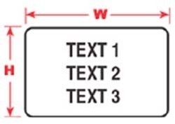 Brady Labels for LABXPERT - 60952 Chemical-Resistant Polyester ...