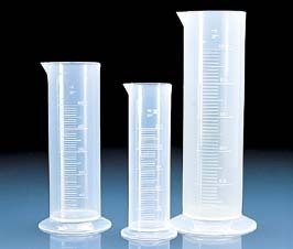 BrandTech Short-Form Graduated Cylinders, Polypropylene, BrandTech ...