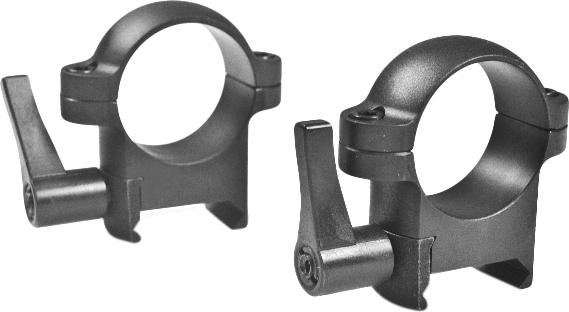 Burris 1 inch Quick Detach Solid Steel Rifle Scope Rings ( fits Weaver ...