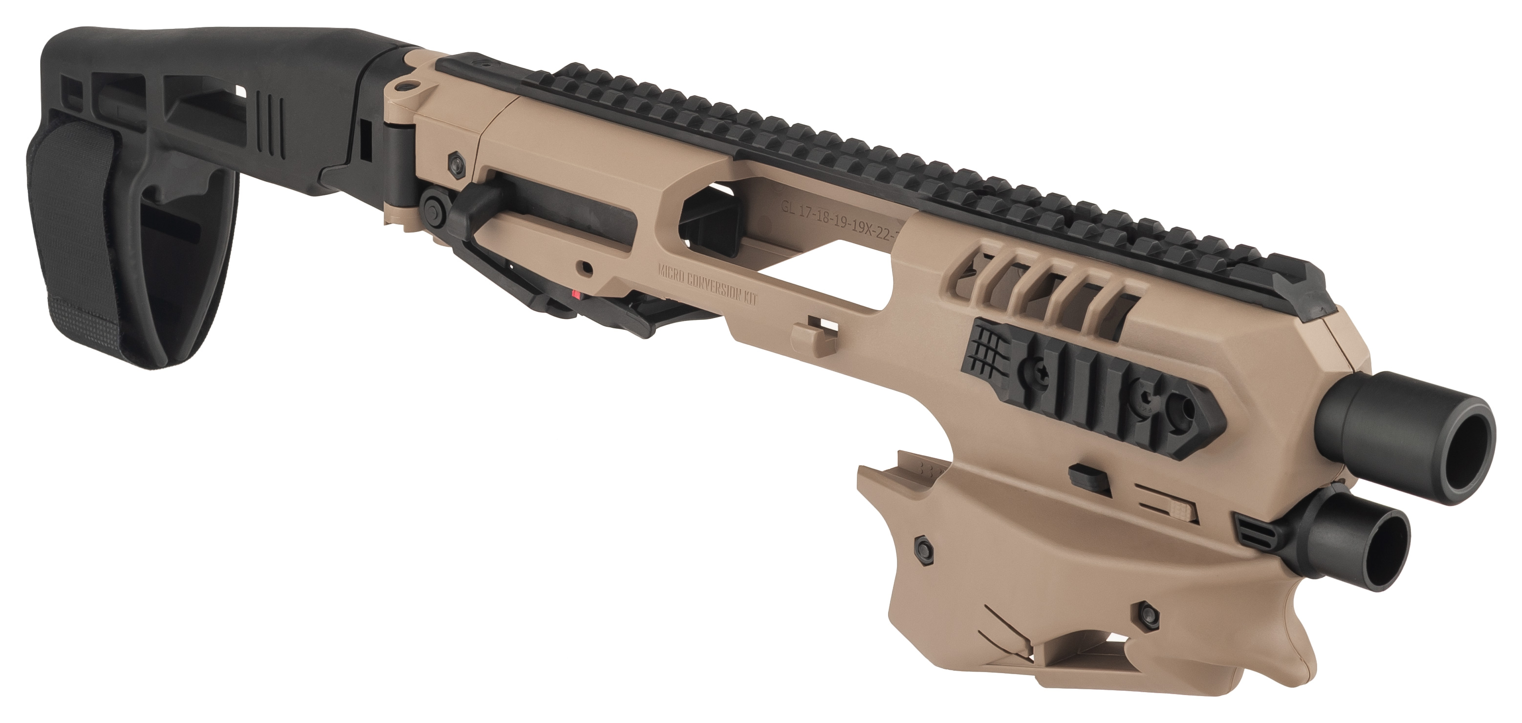 CAA MCK Micro Conversion Kit for Gen 1 Glock 17/19/19X/22/23/25/31/32 ...