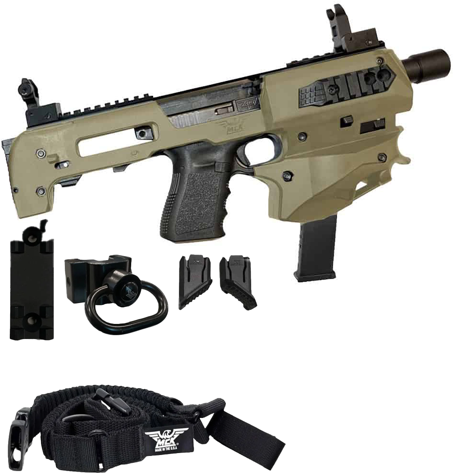 CAA Micro Conversion Kit GEN 3 for Glock 17, 19, 19X, 22, 23, 31, 32 ...