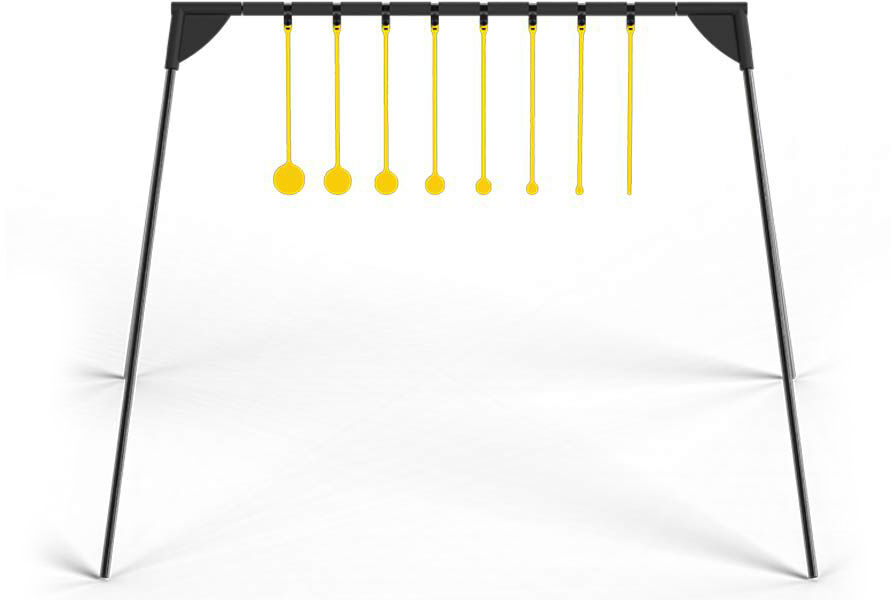 Caldwell AR500 Rimfire Kyl Challenge Target Kit w/Stand | 15% Off 5 ...