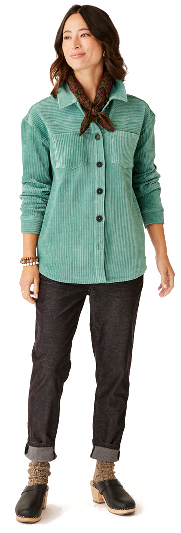 Carve Designs Hudson Stretch Cord Shacket - Women's Review - The Civil War