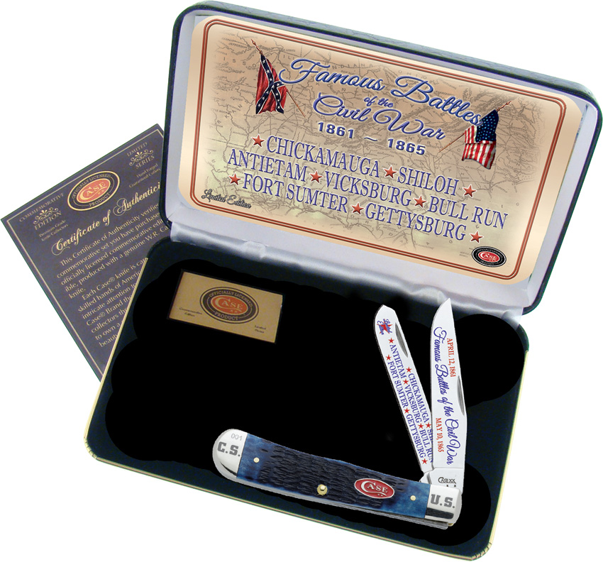 Case Famous Battles of Civil War Folding Knife Review - The Civil War