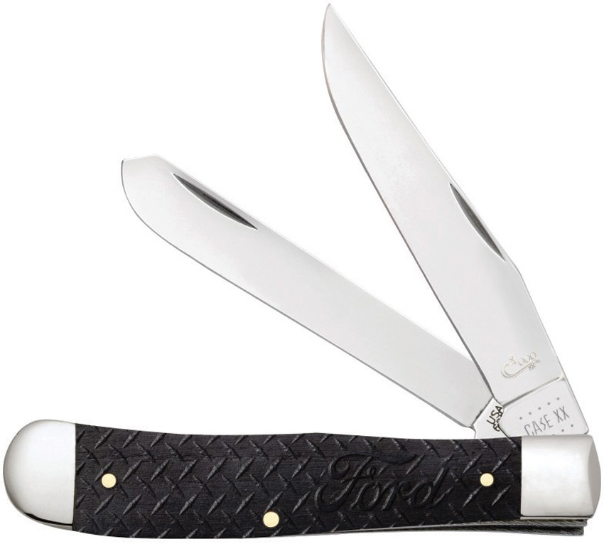 Case Ford Trapper Gray ColorWash Folding Knife Review - Gun Values Board