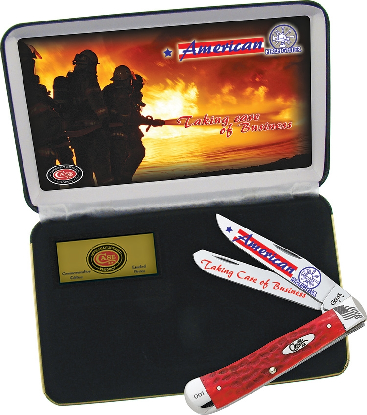 Case American Firefighter Folding Knives Gift Set Review - The Civil War