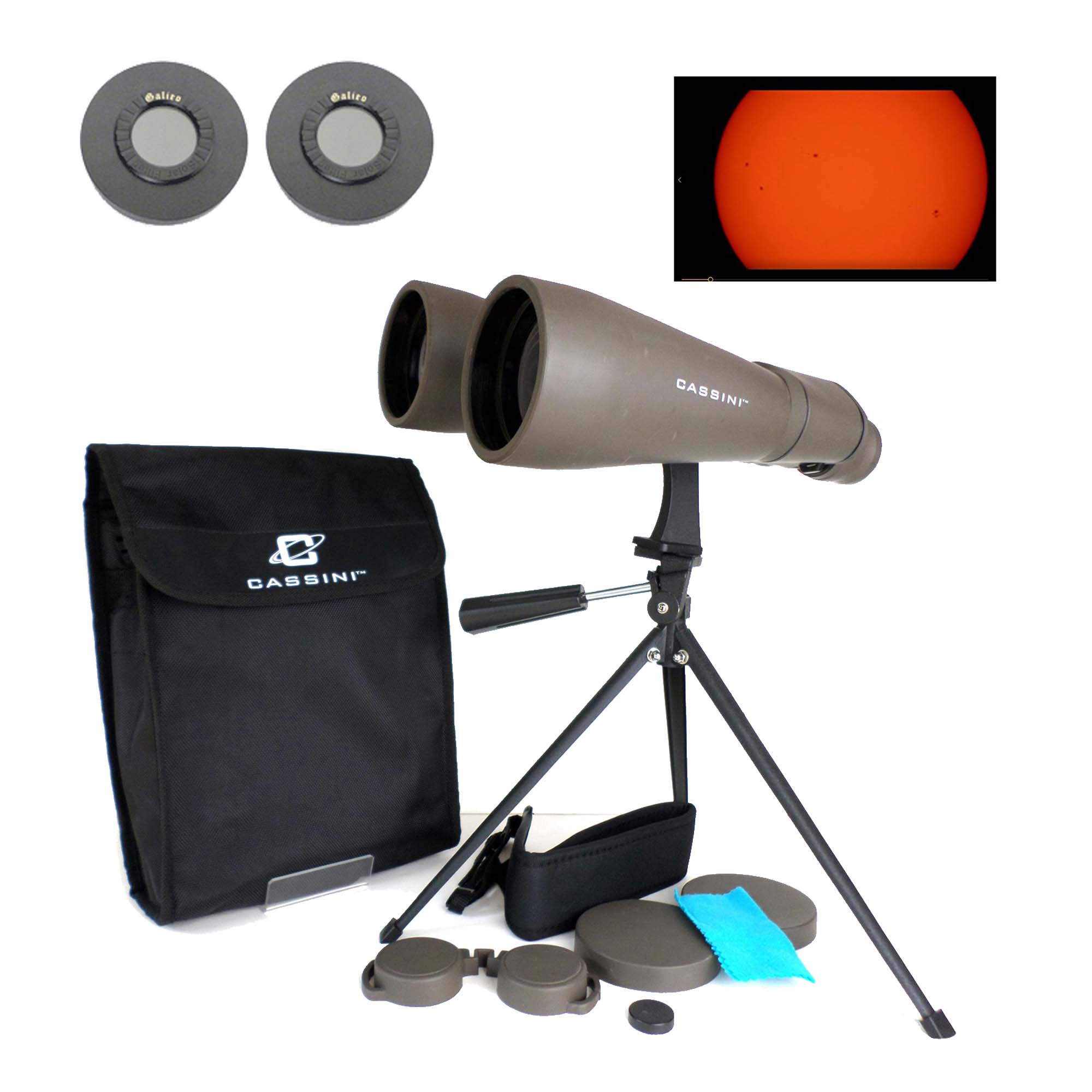 Cassini 15x70mm Porro Prism Binocular Review - The Civil War