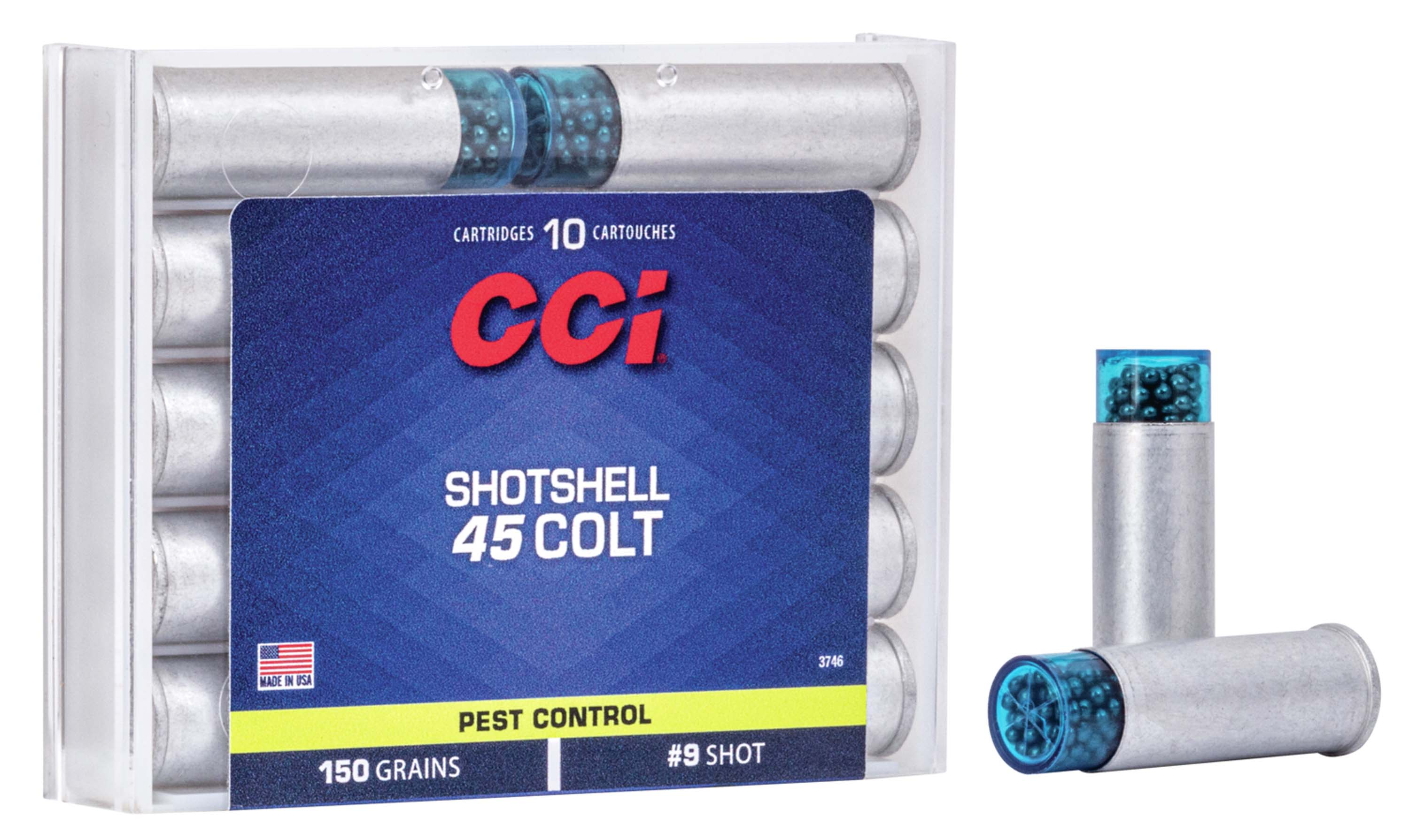 CCI Ammunition Pest Control Shotshell .45 Colt 150 Grain Review - The ...