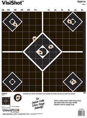 Champion Target Champion Sight In Target 10 Pack Review - Gun Values Board