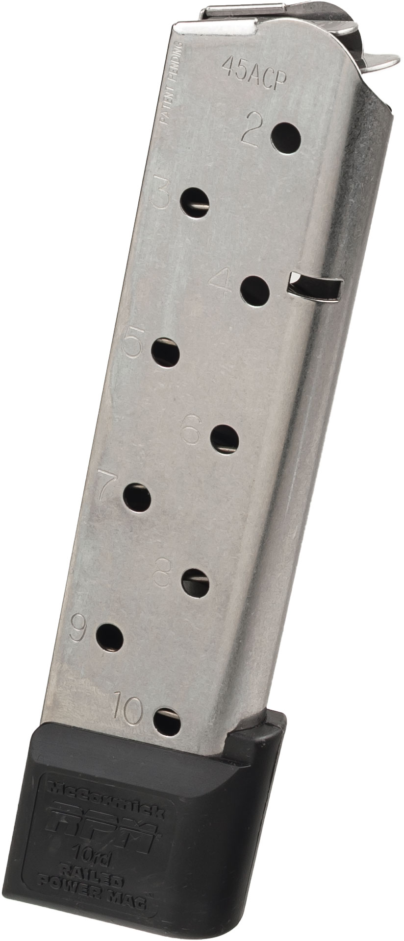 Chip McCormick Railed Power Mag .45 ACP 10 Rounds Review - Gun Values Board