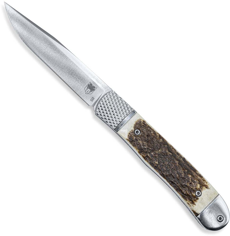 CobraTec Knives CTTHRSTG Trapper Hidden Release 3.12" OTF Drop Point ...