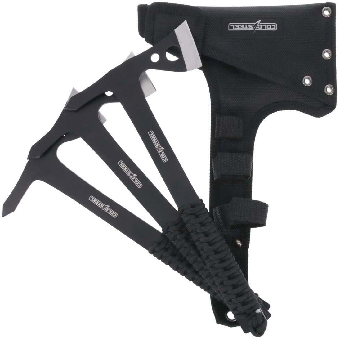 Cold Steel Throwing Axes, 1.75in Blade, 10.75in Overall, 420Ss, Nylon ...