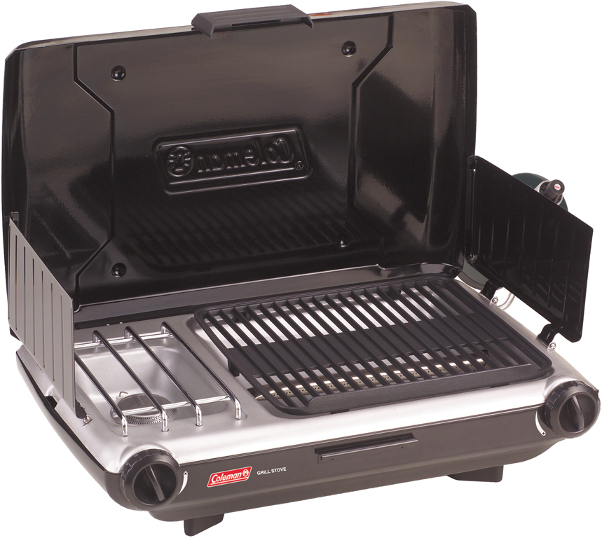 Coleman Portable Propane Grill-Stove Review - The Civil War
