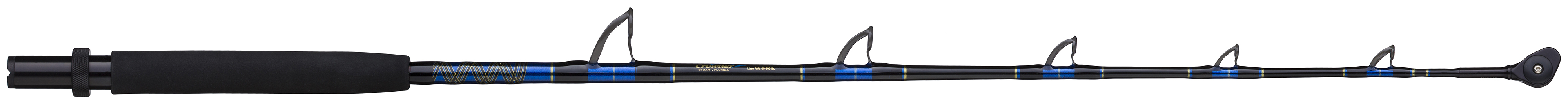 Crowder Deep Drop Rod - 80lb, Sword Rod, Curved Butt, Fuji Sic Guides ...
