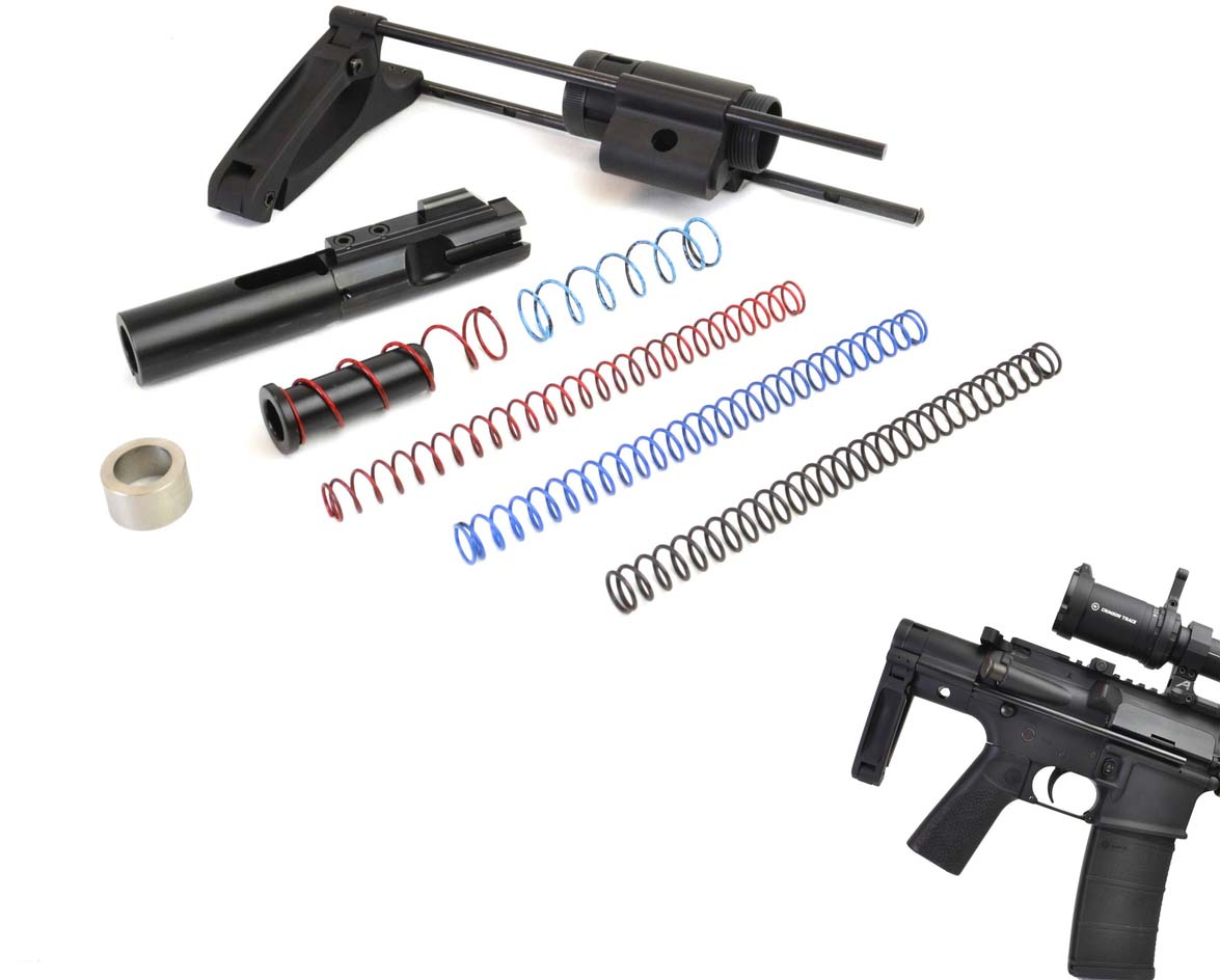 Dead Foot Arms 2.5in Tailhook Brace for 9mm AR Pistols Gen 2 Review ...