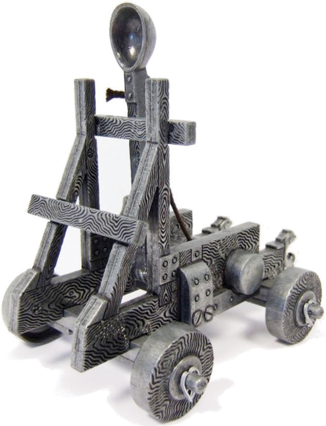 Denix Miniature Medieval Catapult Review - The Civil War