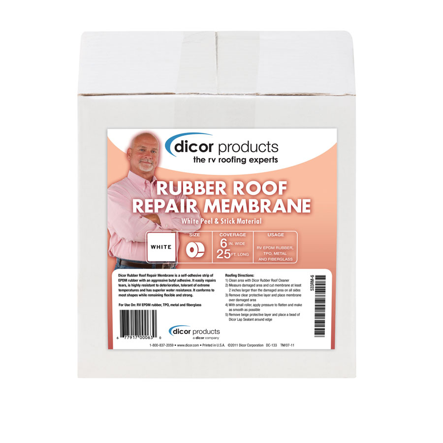 Dicor 533RM-6 EPDM Rubber Roof Repair Membrane Review - The ...