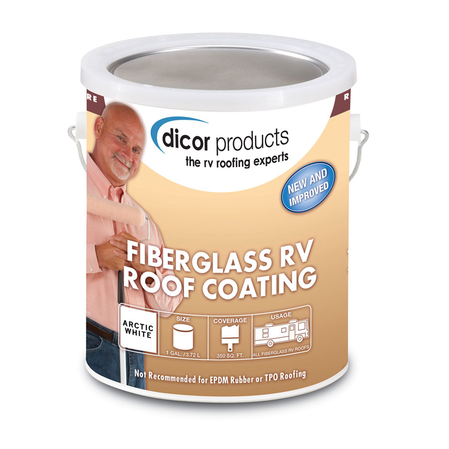 Dicor RP-FRC-1 Fiberglass RV Roof Coating Review - The Civil War
