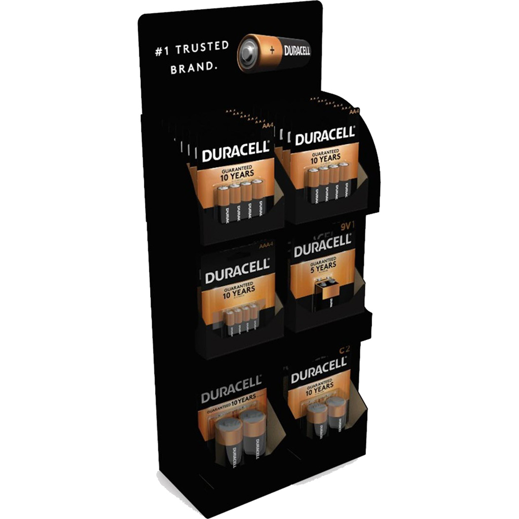 Duracell Coppertop Batteries Counter Display Review - Gun Values Board